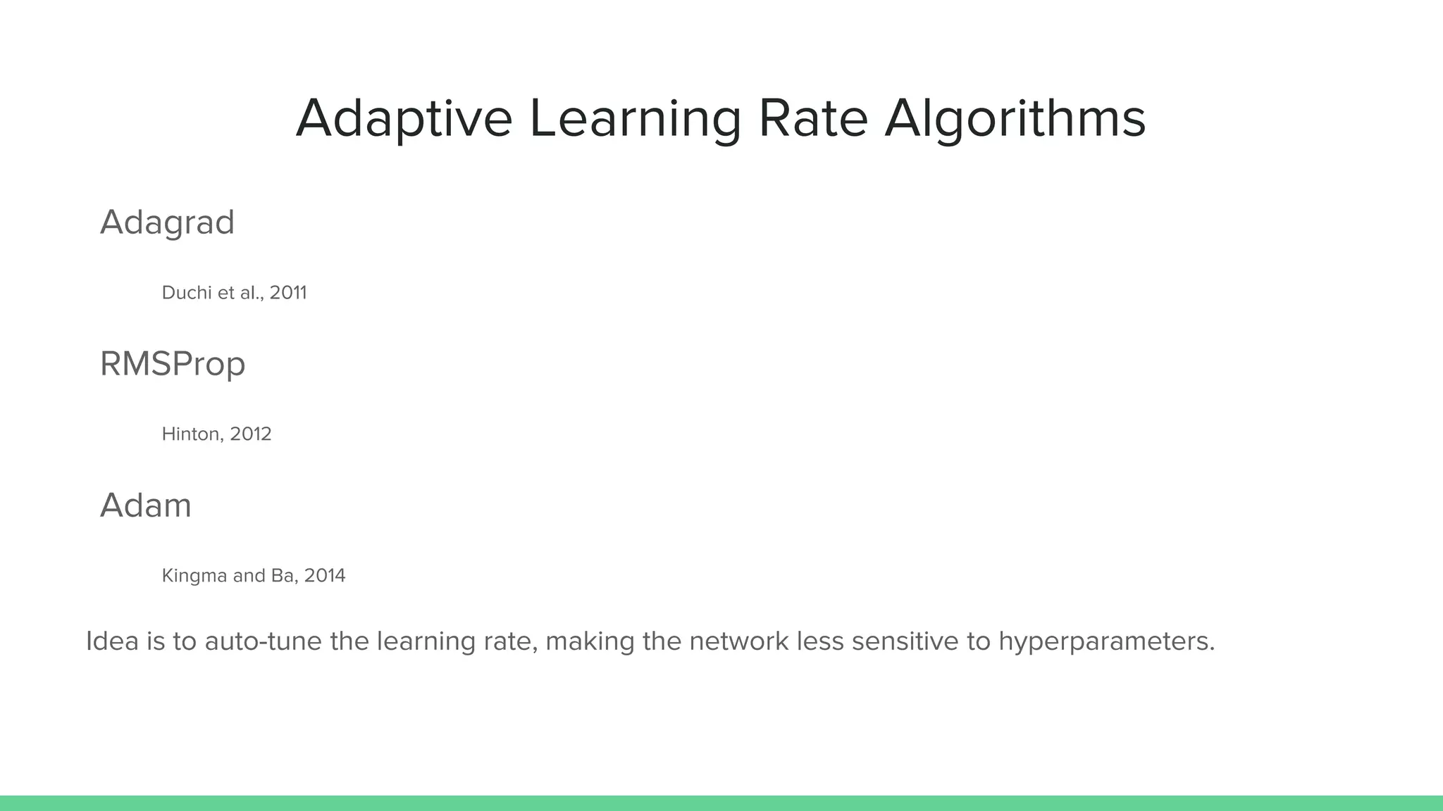 Optimization in deep learning | PPTX