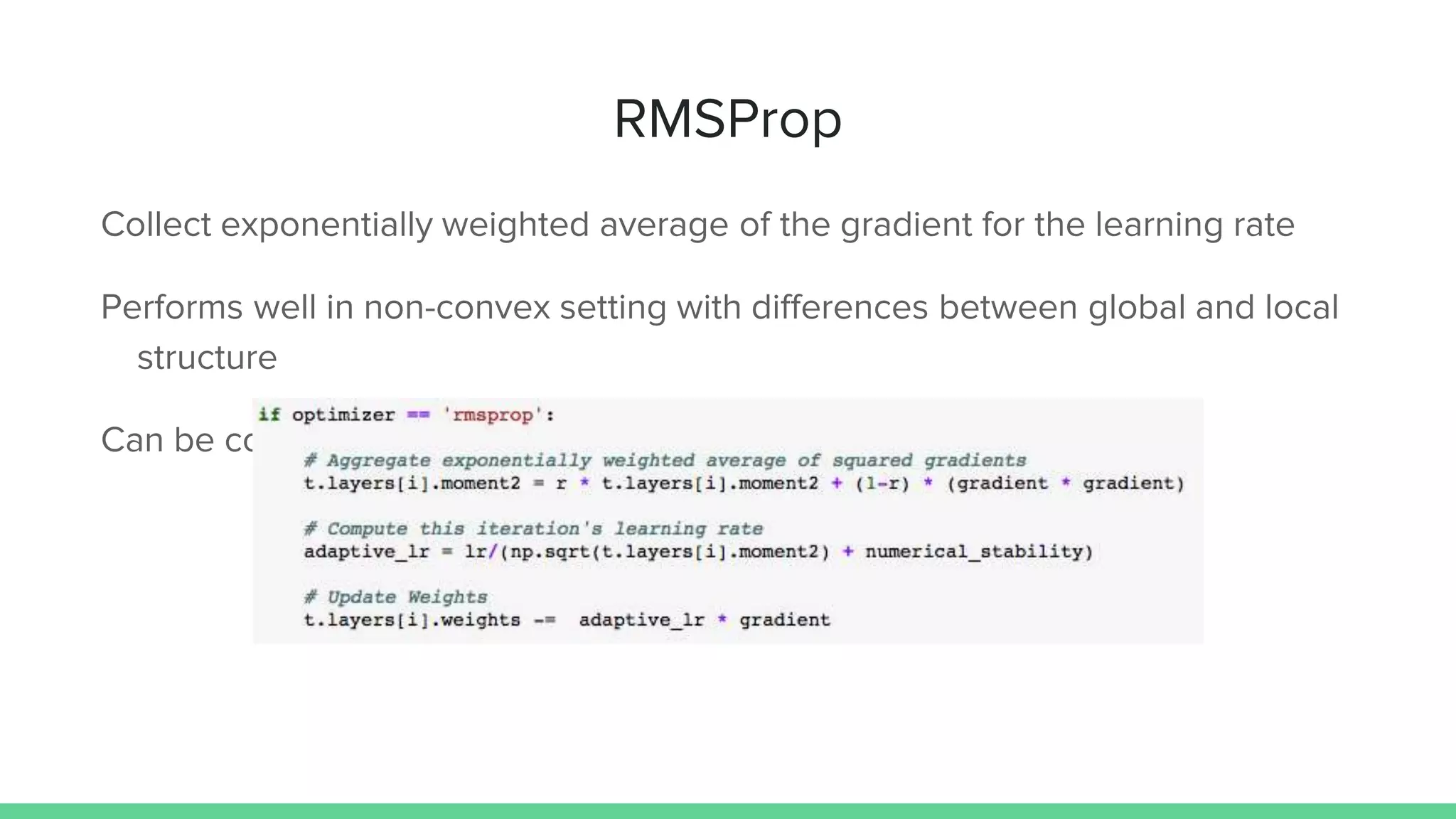 Optimization in deep learning | PPTX