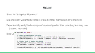Optimization in deep learning | PPTX