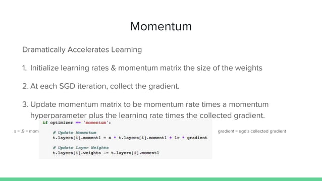 Optimization in deep learning | PPTX