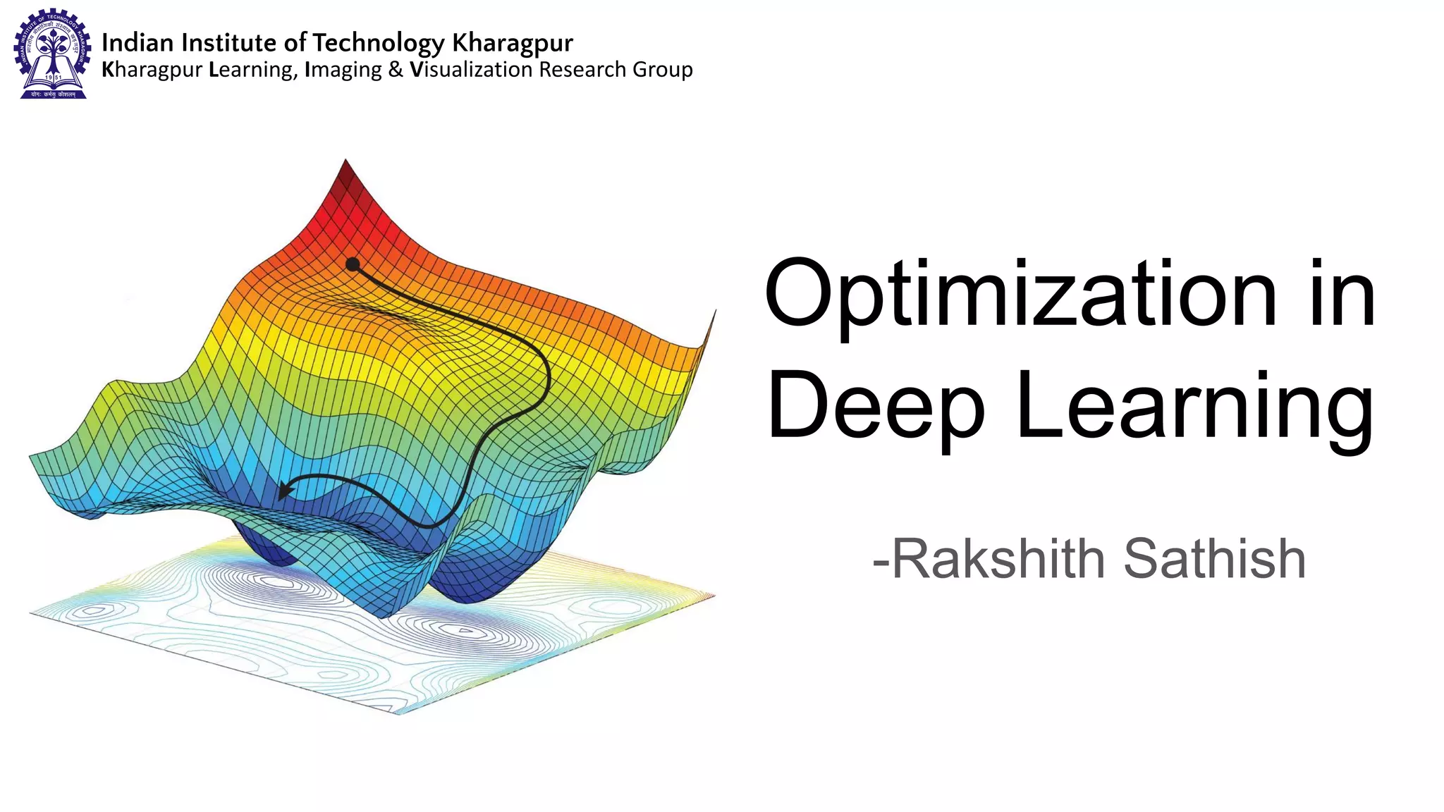 Optimization in deep learning | PDF