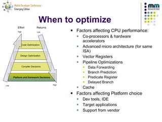 Optimization In Mobile Systems | PPT