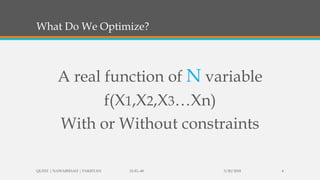 Optimization in power system | PPTX