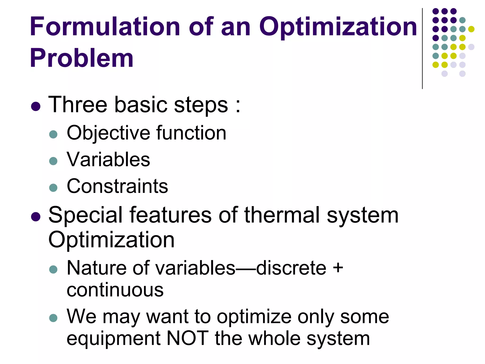 Optimization in refrigeration systems | PDF