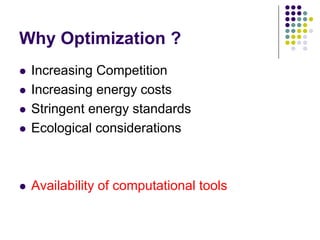 Optimization in refrigeration systems | PDF
