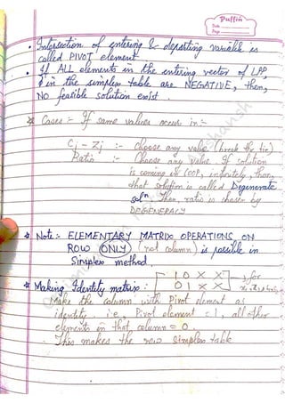 Optimization notes - Akshansh | PDF
