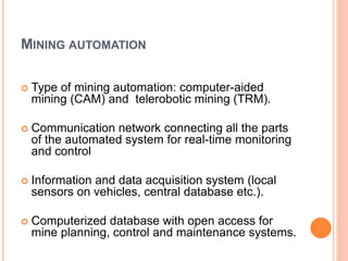 Optimization of an autonomous vehicle dispatch system in an underground ...