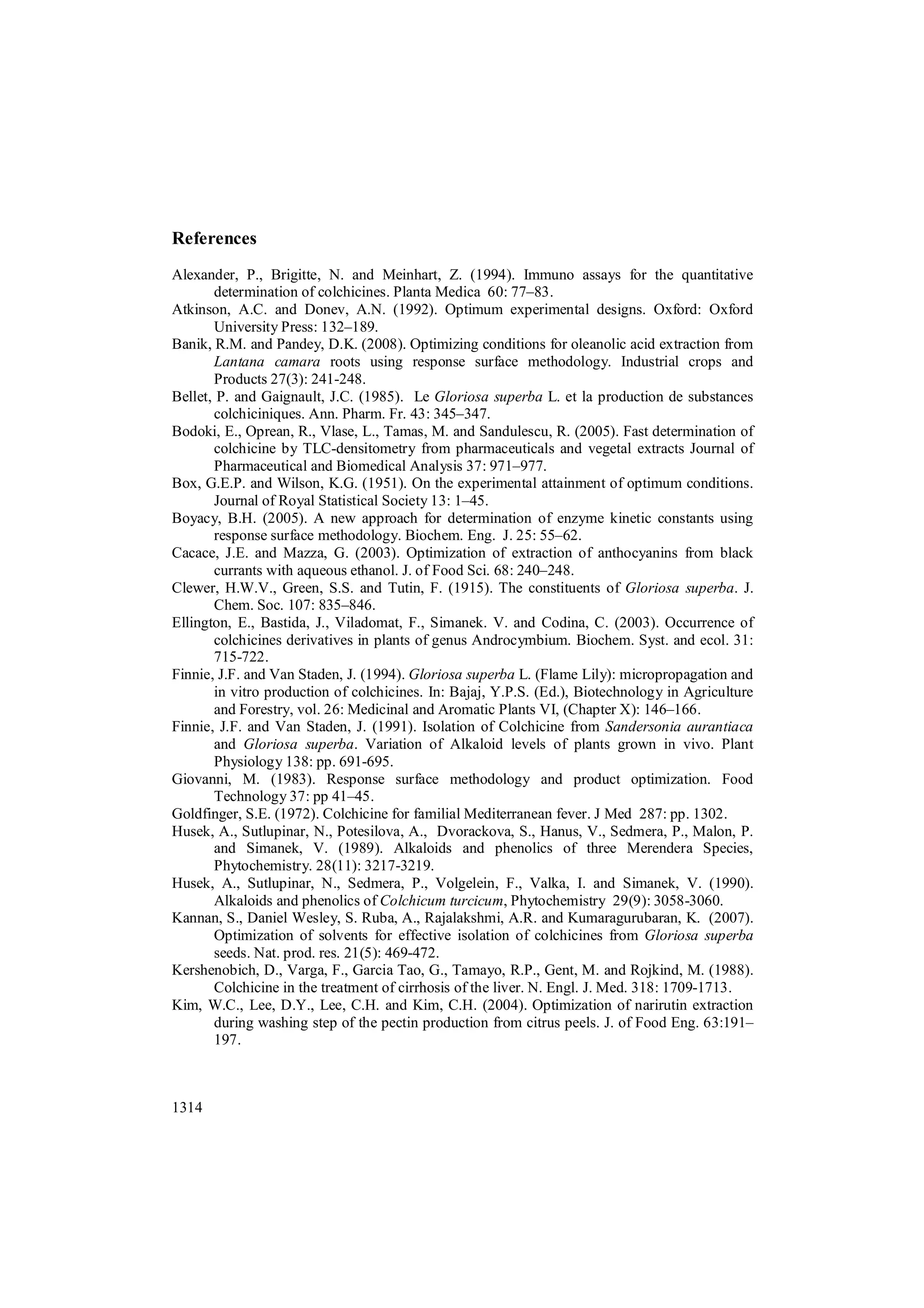 Optimization of Colchicine extraction conditions.pdf
