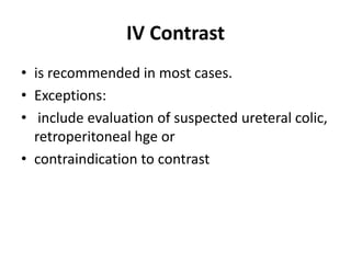 Optimization of ct scan protocol in acute abdomen 2003 revised aa | PDF