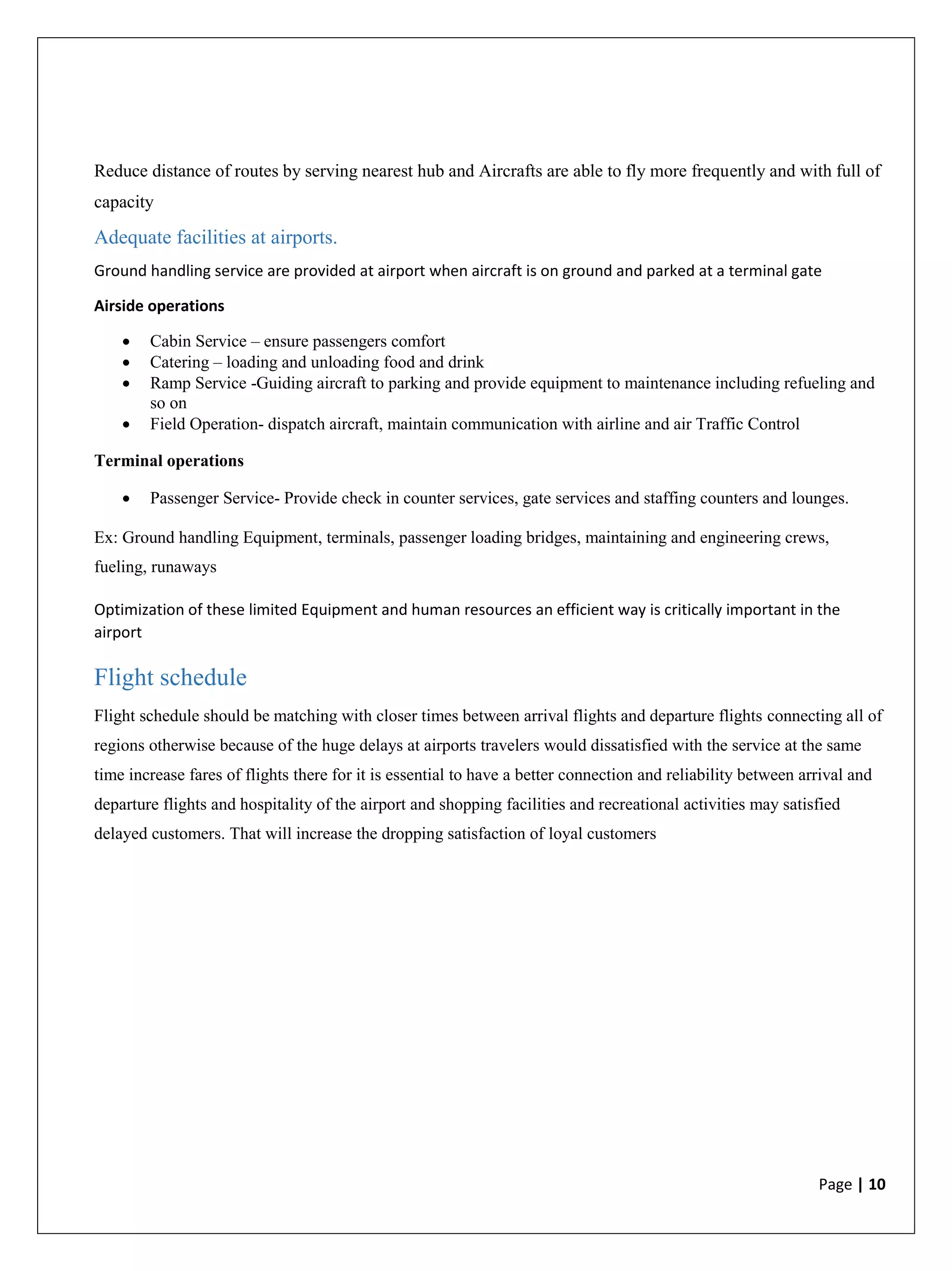 Optimization of flight schedule and fleet assignment of Sri lLankan airline | PDF