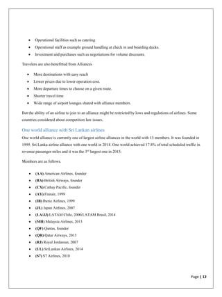 Optimization of flight schedule and fleet assignment of Sri lLankan ...