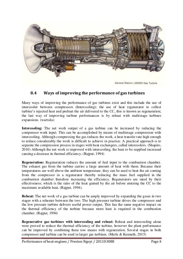 Optimization of heat engines project report