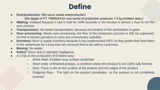 Optimization of Manufacturing Company's Production Process Using Lean ...