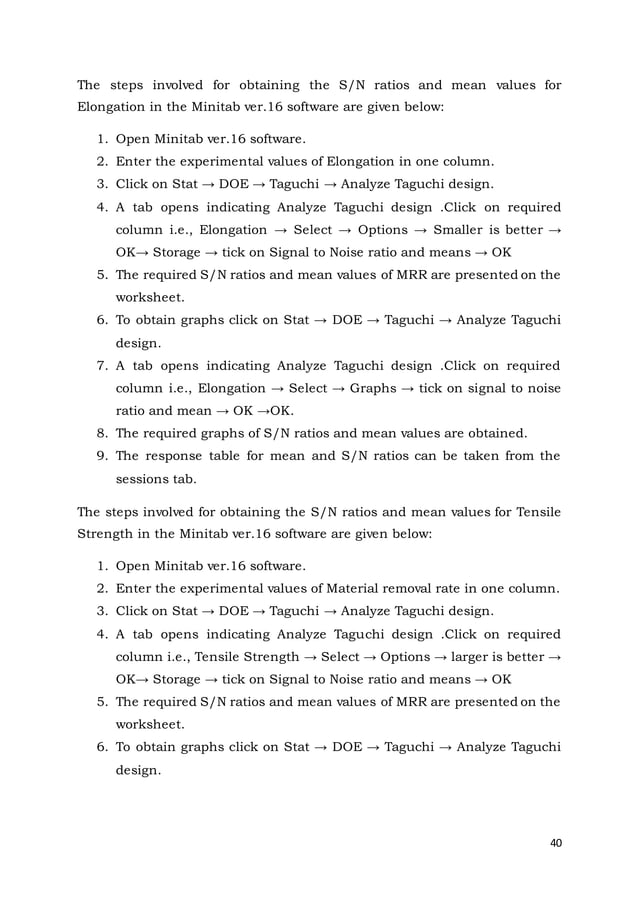 Optimization Of Mig Welding Parameters Using Taguchi Optimization Technique Docx Chemistry