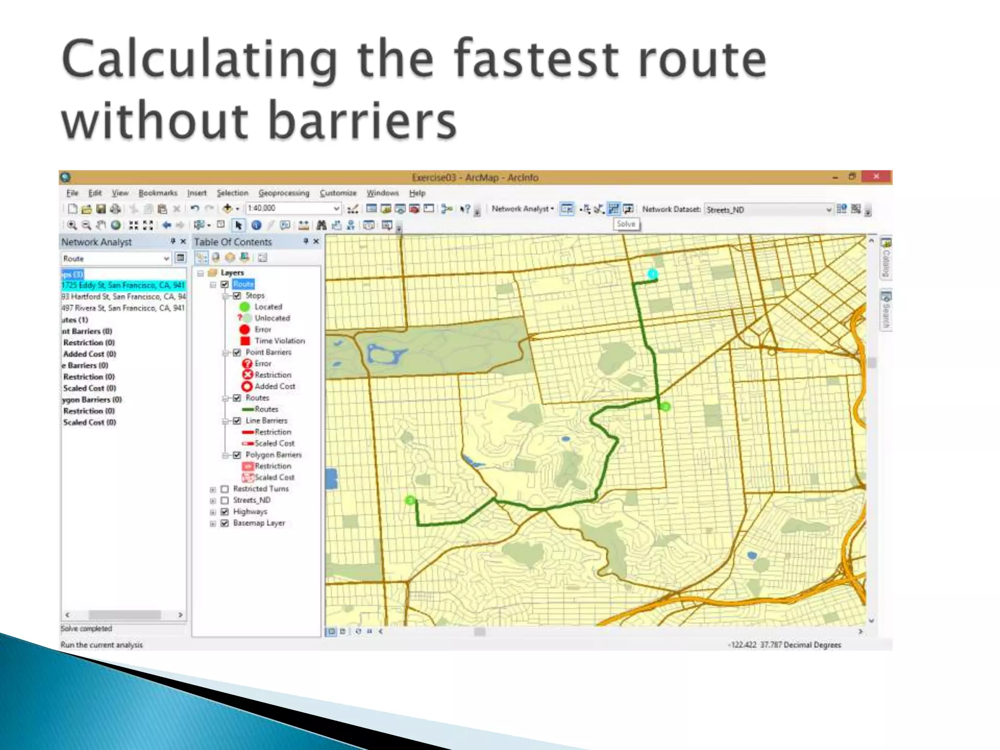 Optimization of new collection routes using gis software | PPTX