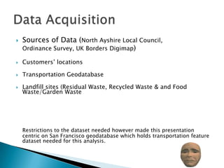 Optimization of new collection routes using gis software | PPTX