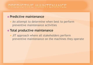 Optimization of preventive maintenance to reduce maintenance costs and ...