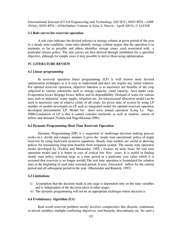 Optimization of reservoir operation using neuro fuzzy techniques | PDF