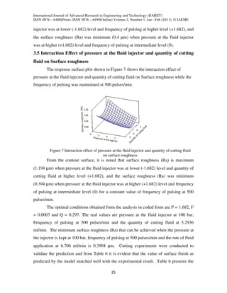 Optimization of surface finish during milling of hardened aisi4340 ...