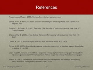 Optimization Plan for Amazon | PPTX
