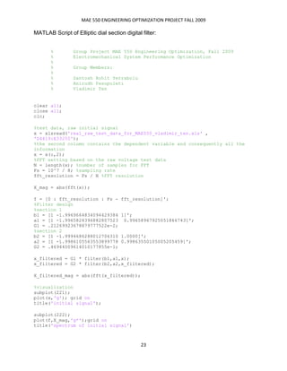 Optimization Project | PDF