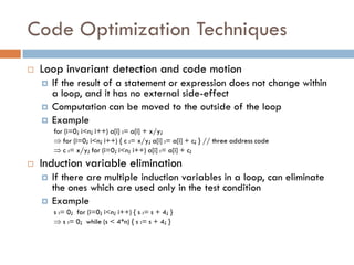 Optimization in Programming languages | PPT