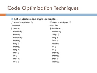 Optimization in Programming languages | PPT