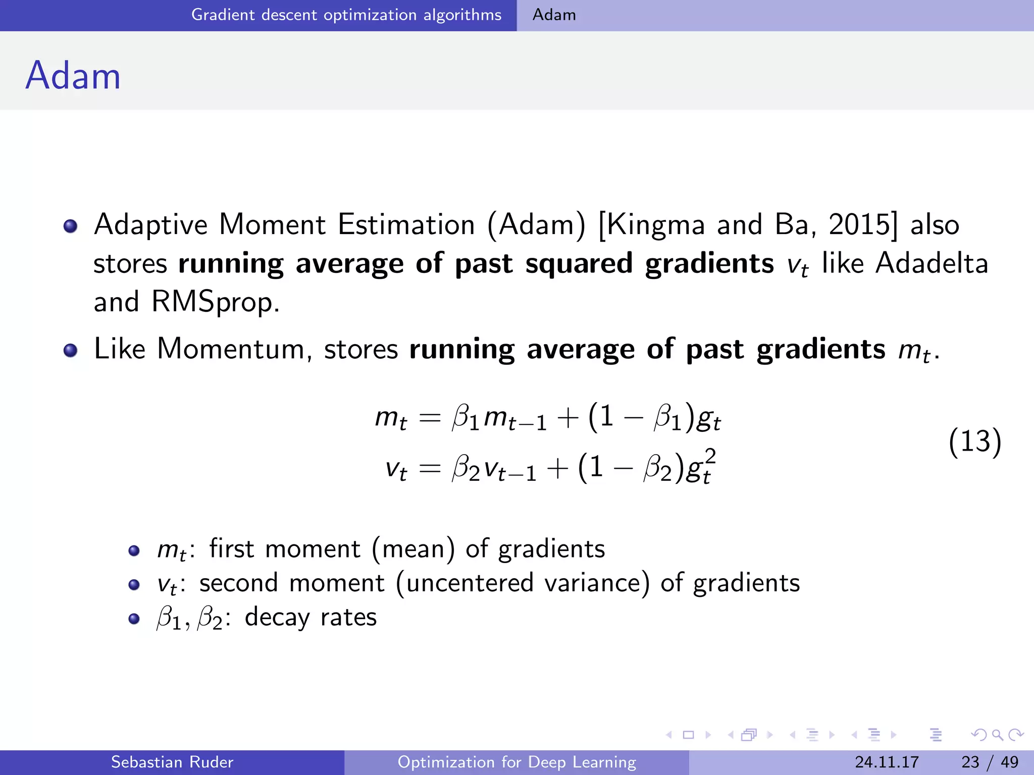 Optimization for Deep Learning | PDF