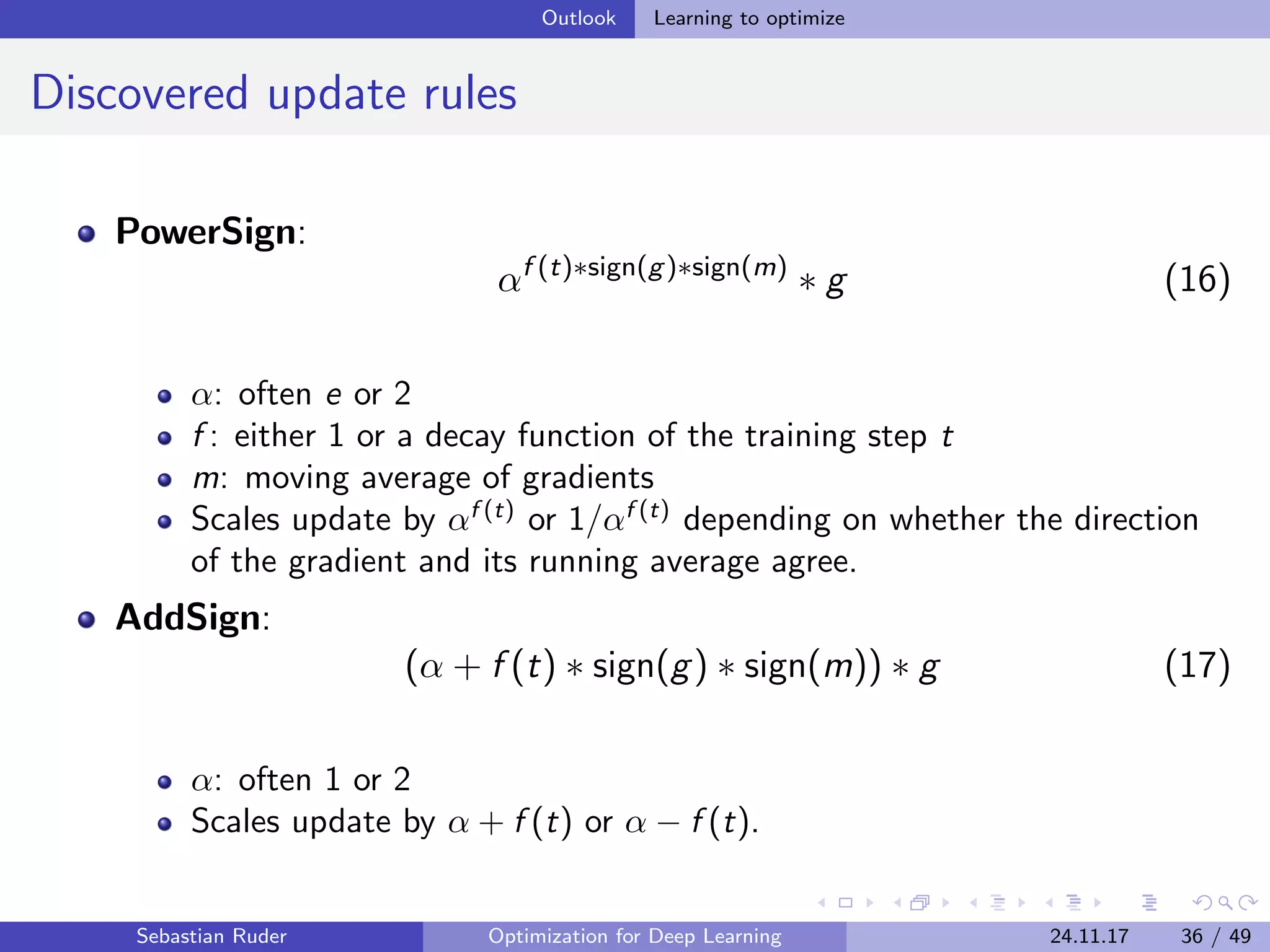 Optimization for Deep Learning | PDF