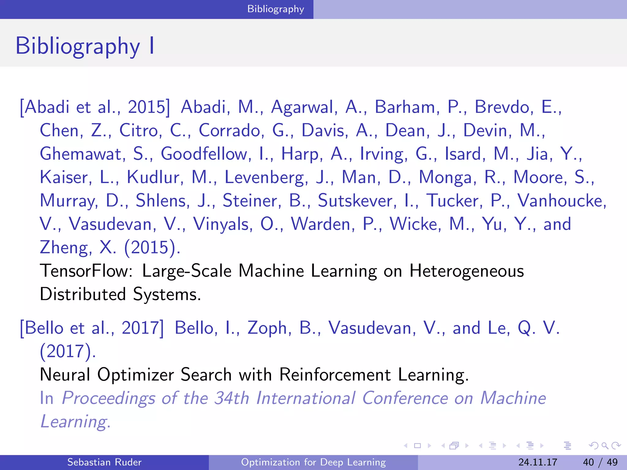 Optimization for Deep Learning | PDF