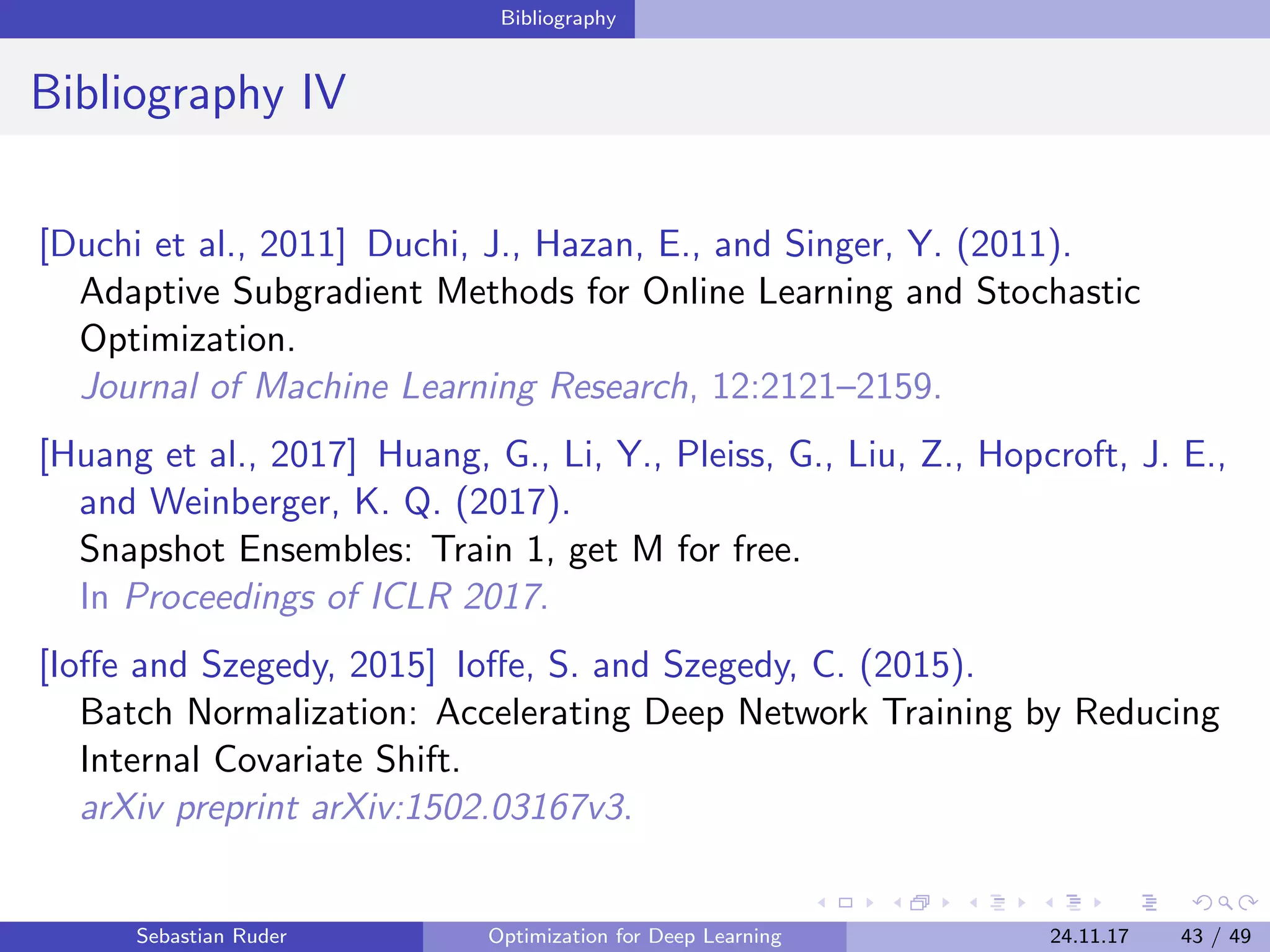 Optimization for Deep Learning | PDF