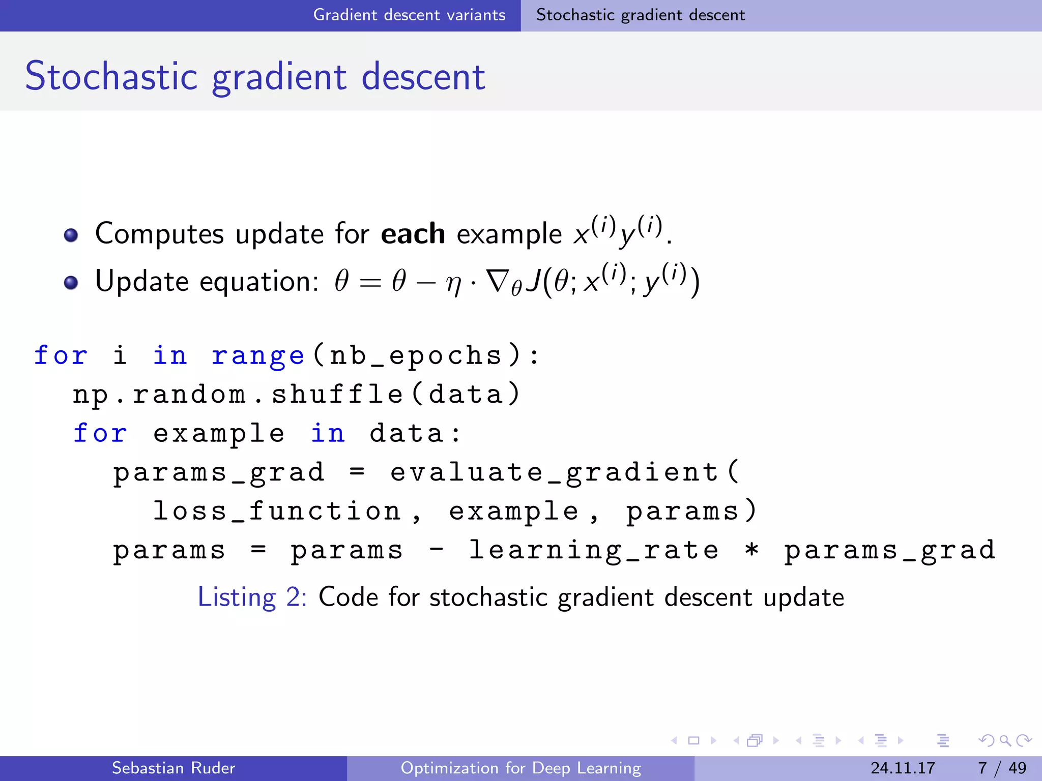 Optimization for Deep Learning | PDF