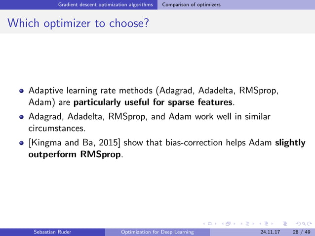 Optimization for Deep Learning | PDF | Web Development | Internet