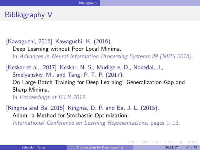 Optimization for Deep Learning | PDF | Web Development | Internet