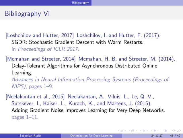 Optimization for Deep Learning | PDF | Web Development | Internet