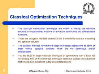 Optimization technique | PDF