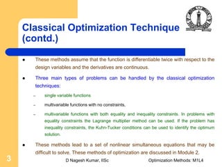 Optimization technique | PDF