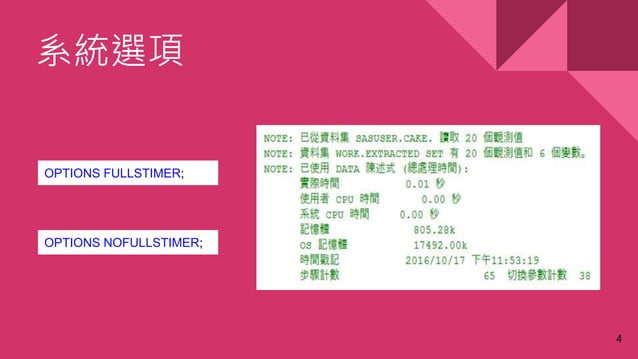 Optimization technique for SAS | PPT