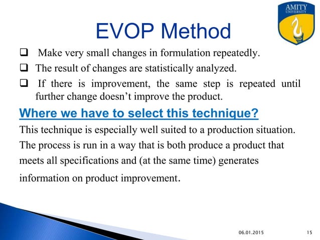 Optimization Techniques In Pharmaceutical Formulation & Processing | PPTX