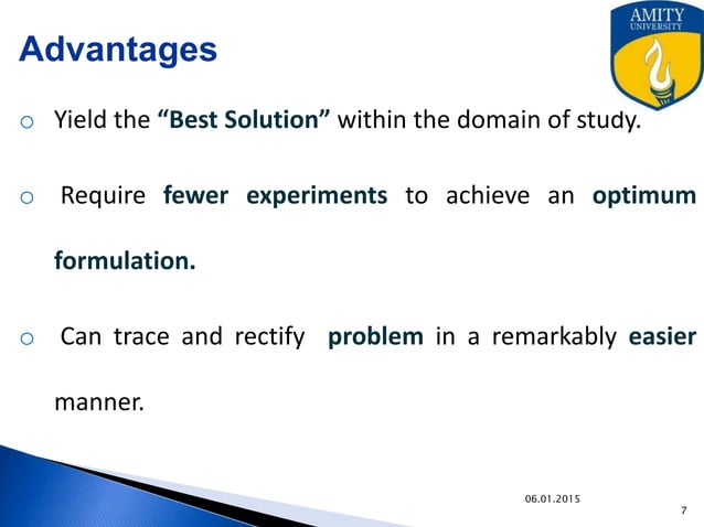 Optimization Techniques In Pharmaceutical Formulation & Processing | PPTX