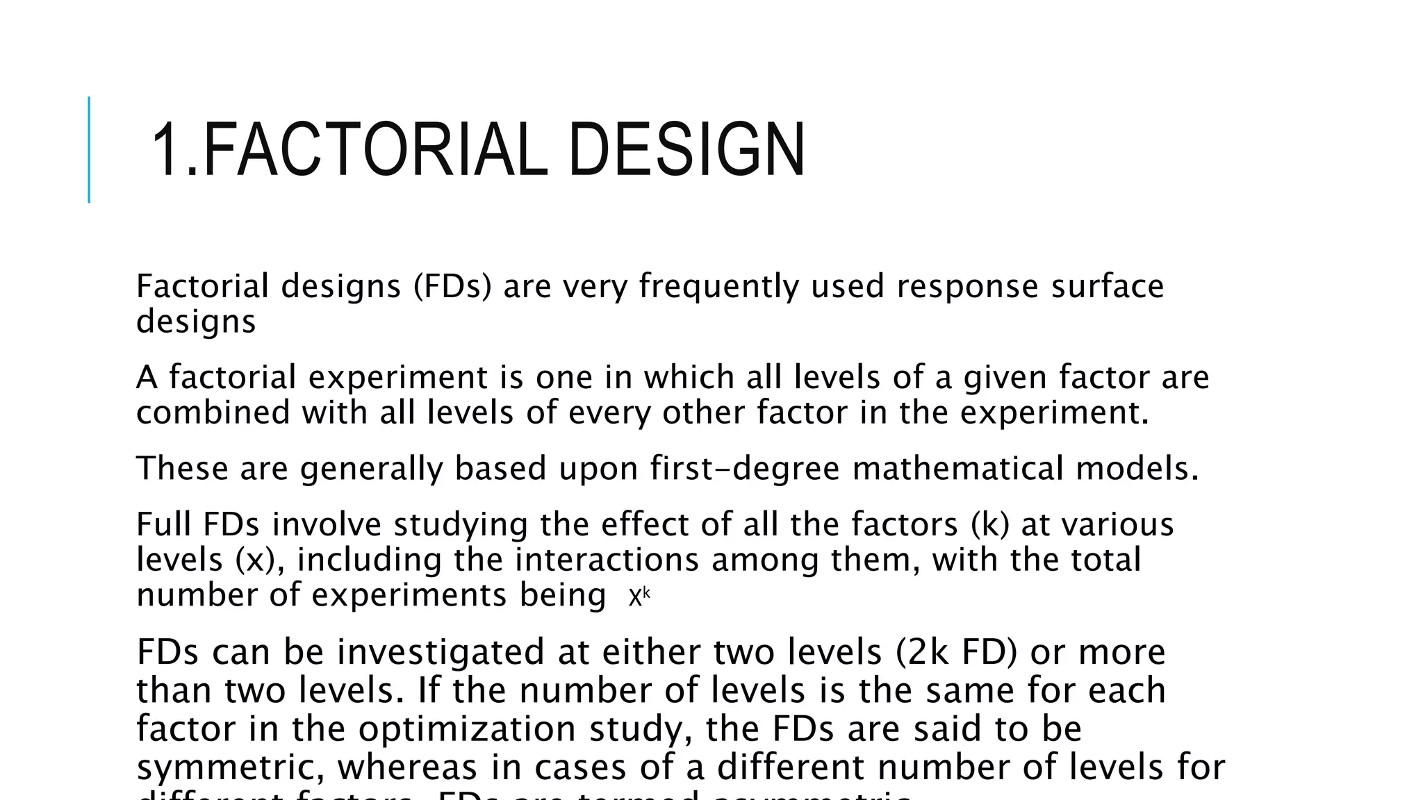 Optimization techniques in Pharmaceutical formulation and processing | PPTX