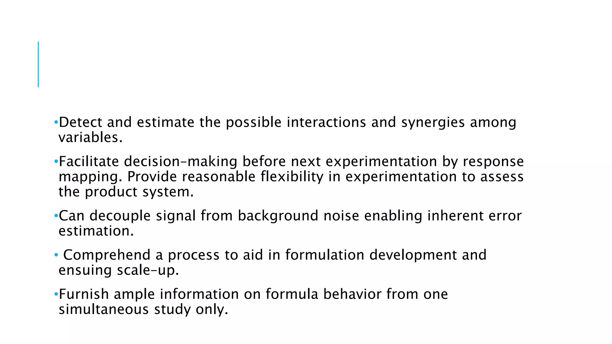 Optimization techniques in Pharmaceutical formulation and processing | PPTX