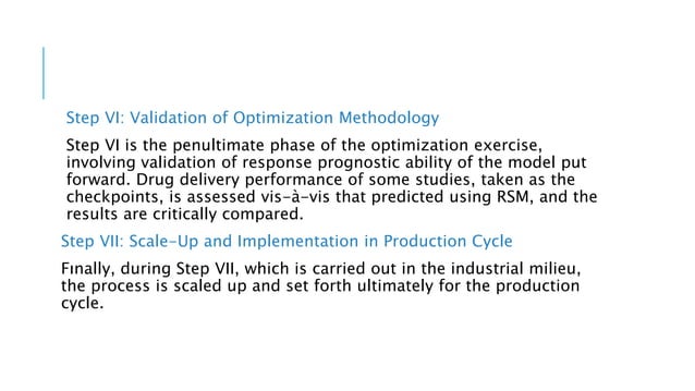 Optimization techniques in Pharmaceutical formulation and processing ...