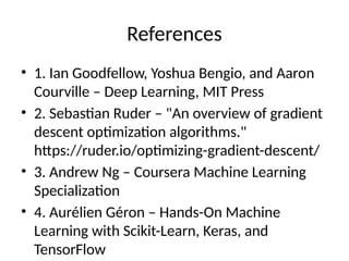 Optimization Techniques Ml Presentation Pptx