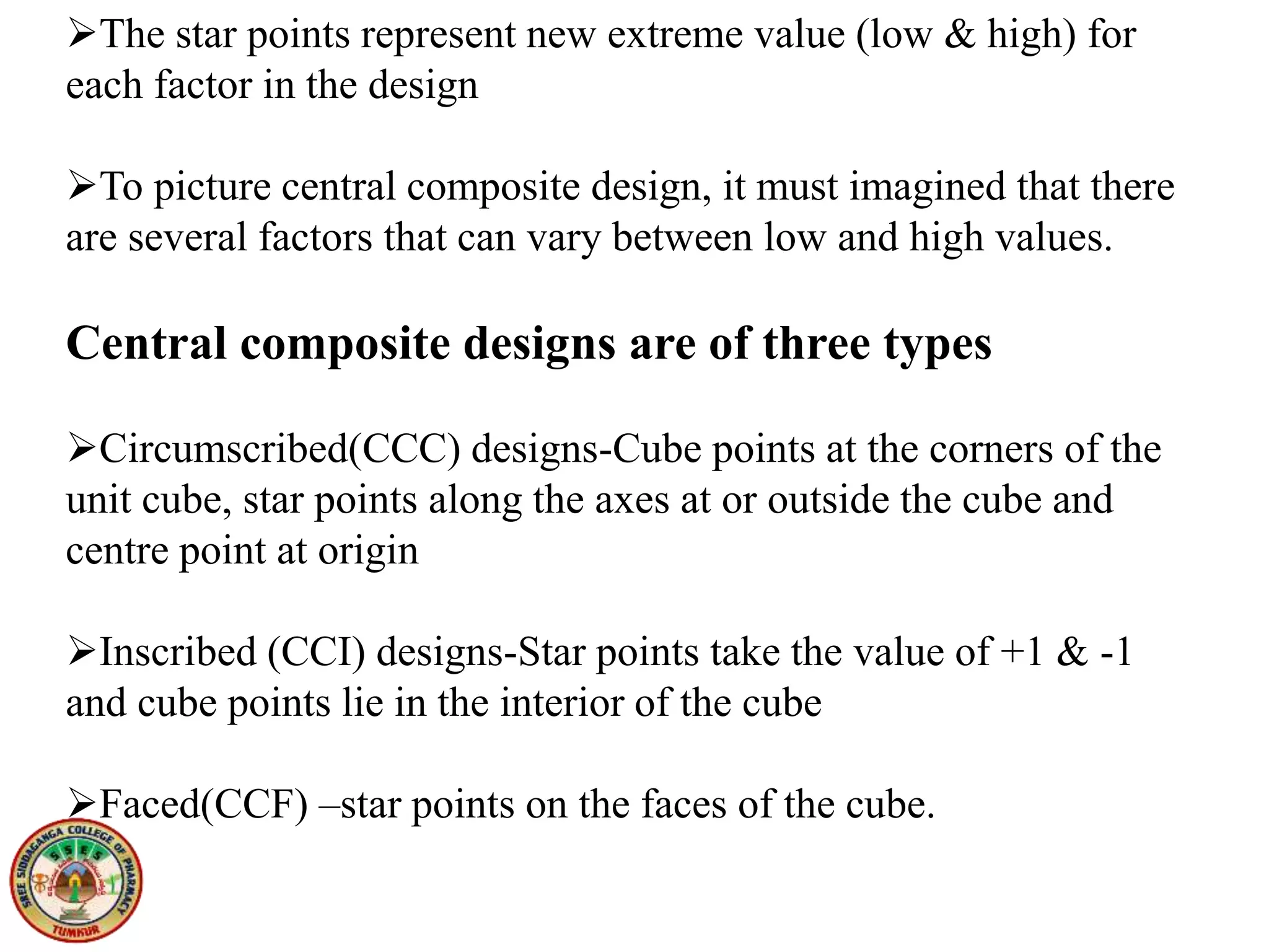 Optimization technology and screening design sathish h t | PPTX