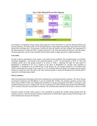 Optimization towards cost effective solar mini grids in bangladesh ...