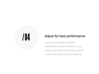 How to Optimize Windows 10 for Gaming and Productivity | PPT
