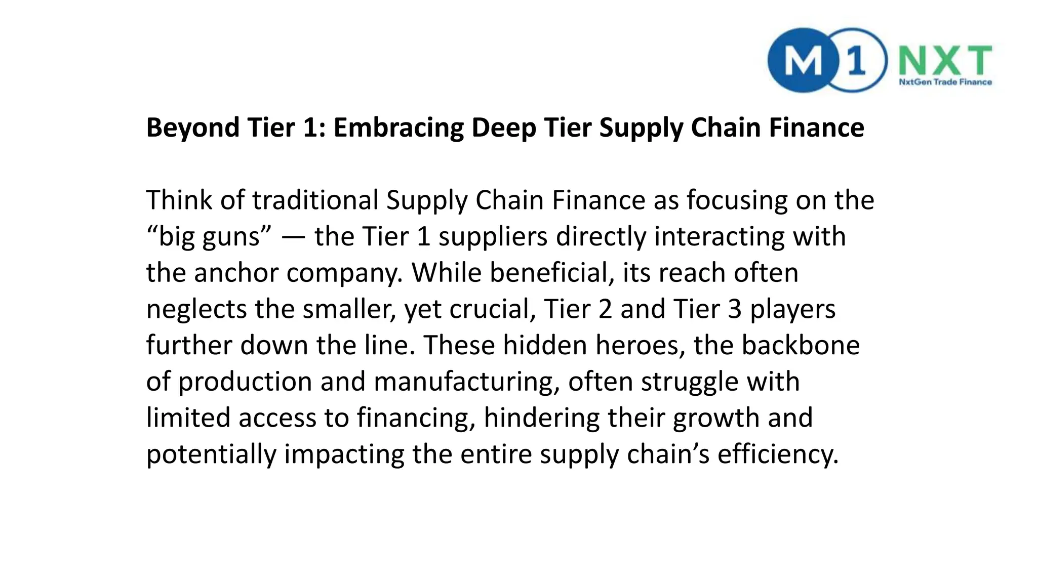 Optimize Cash Flow with Deep Tier Supply Chain Finance Solutions..pptx