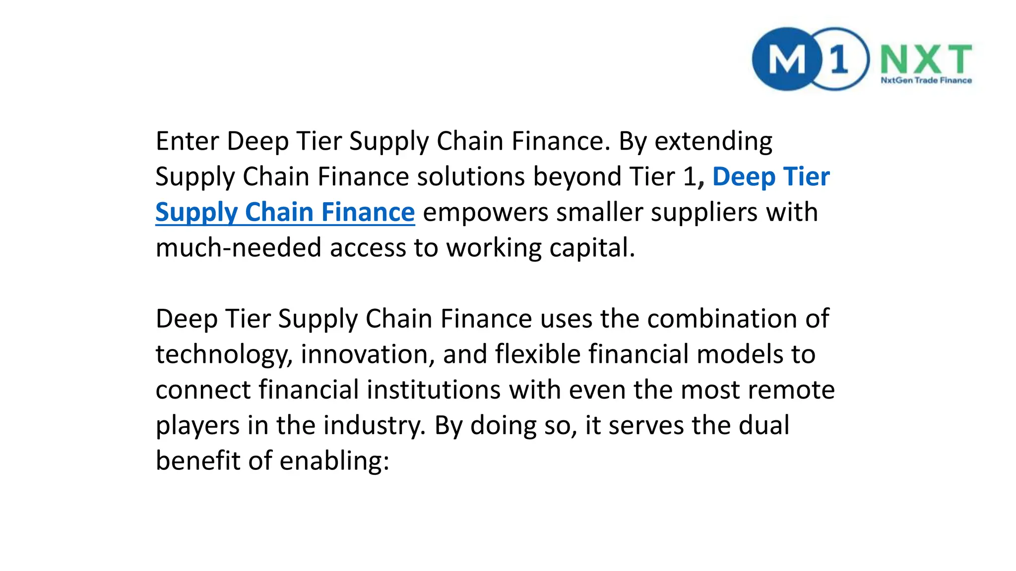 Optimize Cash Flow with Deep Tier Supply Chain Finance Solutions..pptx