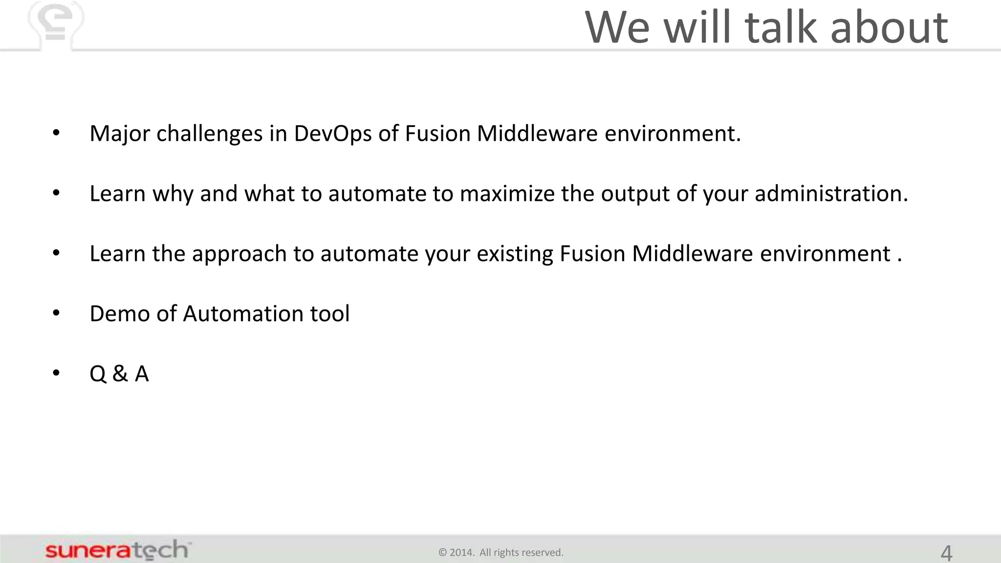 Optimize Continuous Delivery Of Oracle Fusion Middleware Applications Ppt